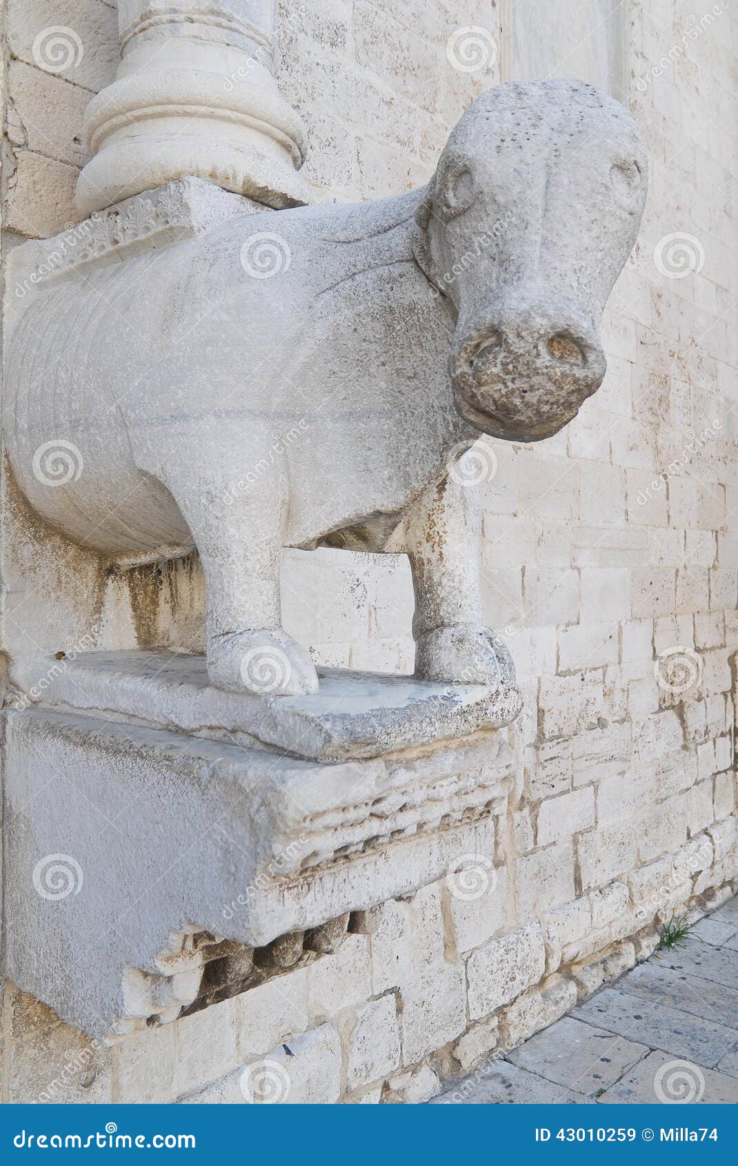 Cathedral of Bitetto. Puglia. Italy Stock Image - Image of ancient ...
