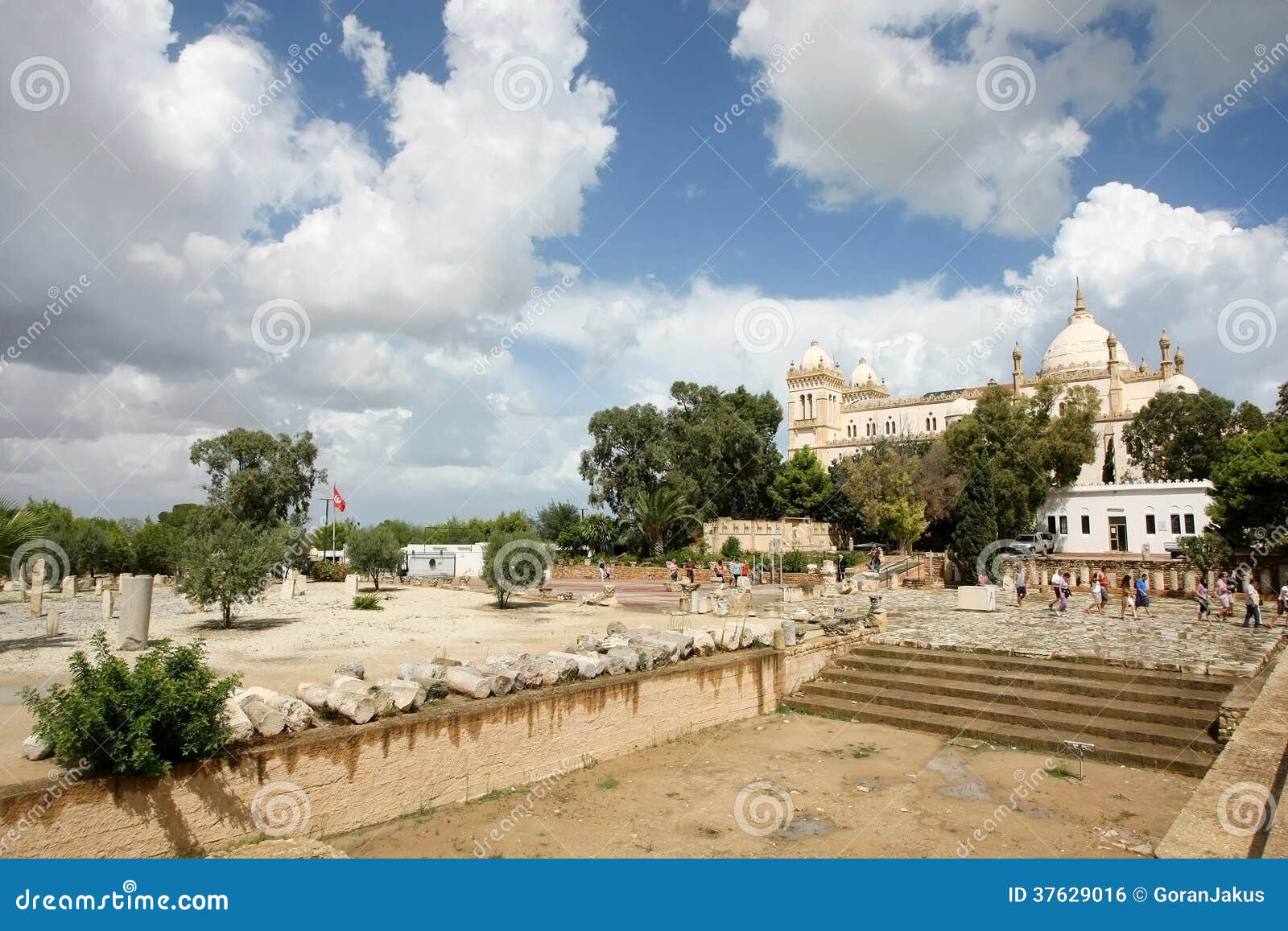 Cathedral of Byrsa editorial photo. Image of carthage - 37629016