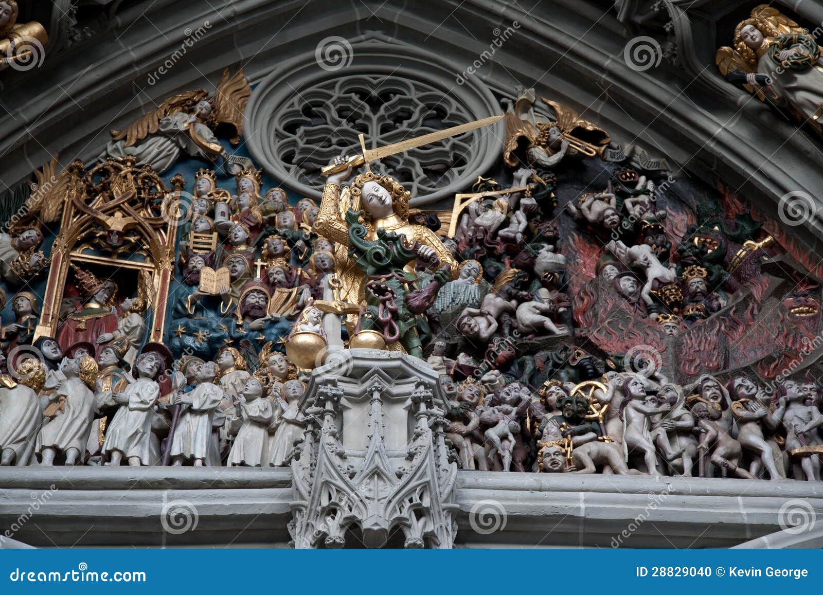Cathedral Church; Bern; Switzerland Stock Photo - Image of cathedral ...
