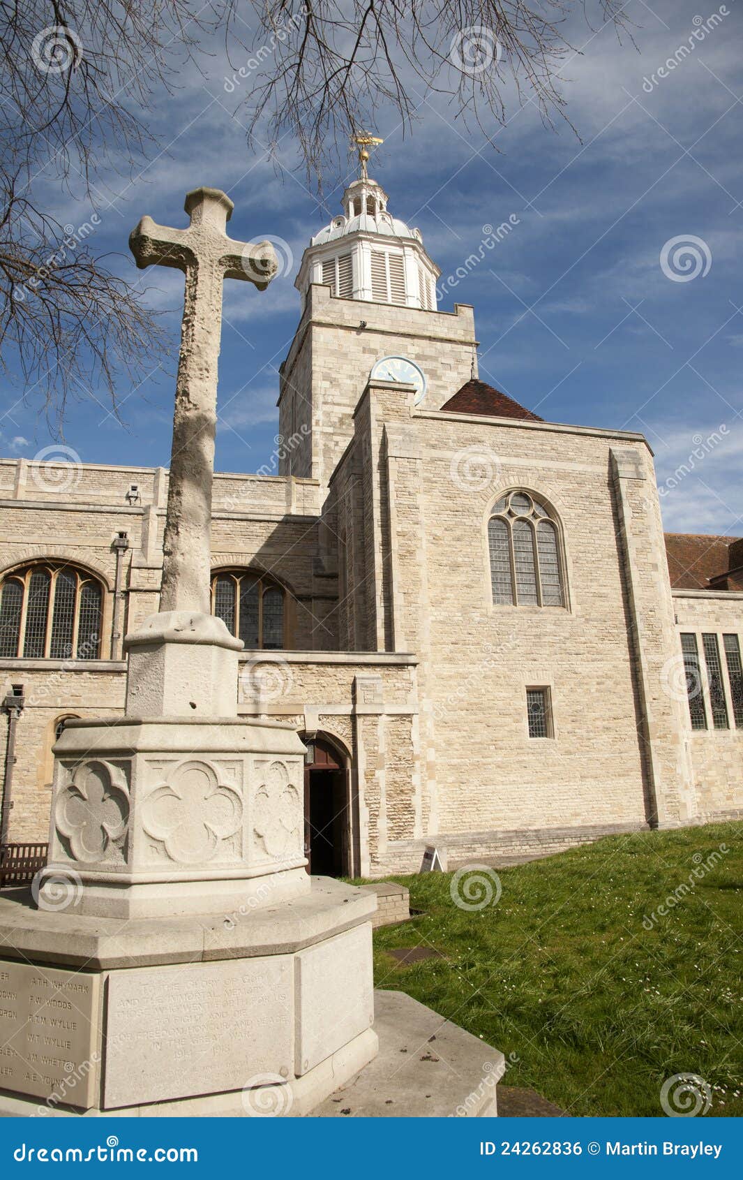 Cathedral Church of Saint Thomas Stock Photo - Image of saint ...