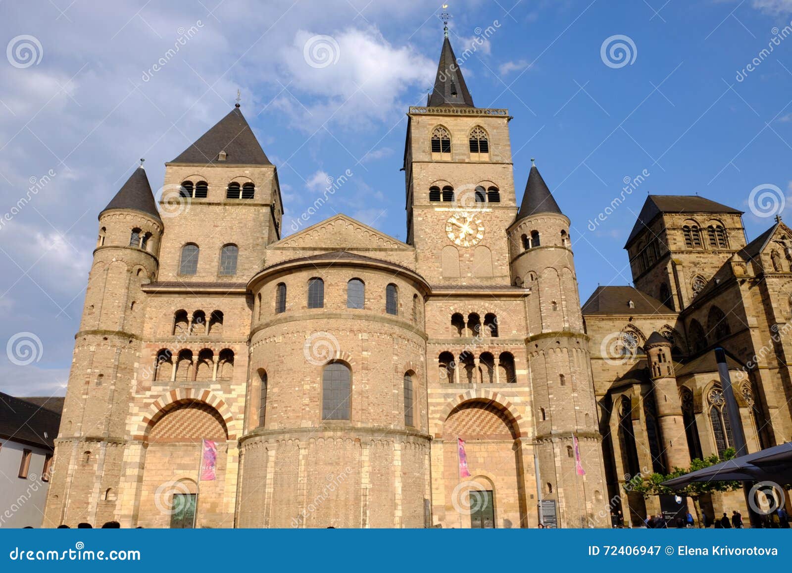 Cathedral of a City of Trier. Editorial Photography - Image of ...
