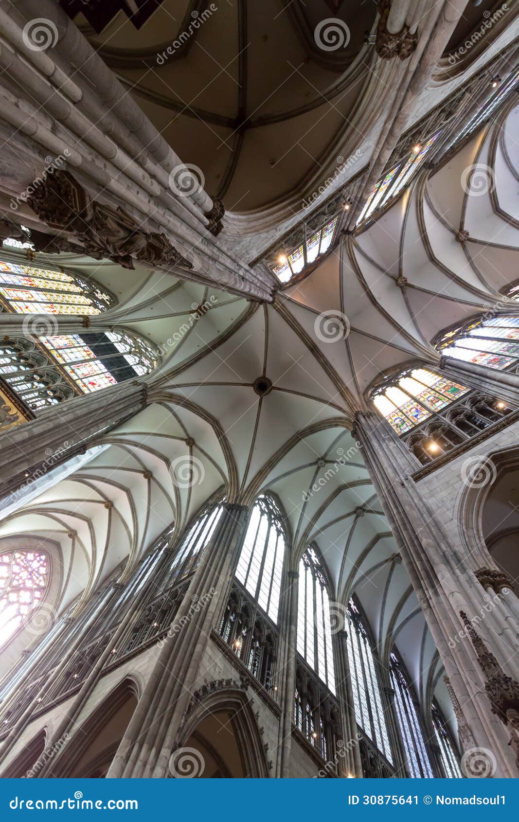 The cathedral of Cologne stock image. Image of german - 30875641