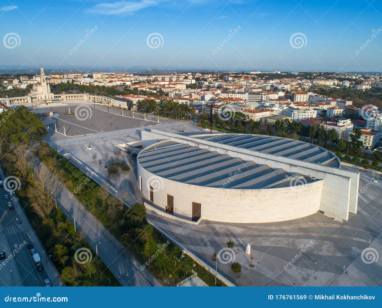 Cathedral Complex Basilica Church in Fatima Stock Image - Image of ... Cathedral Complex Basilica Church in Fatima Stock Image - Image of ...