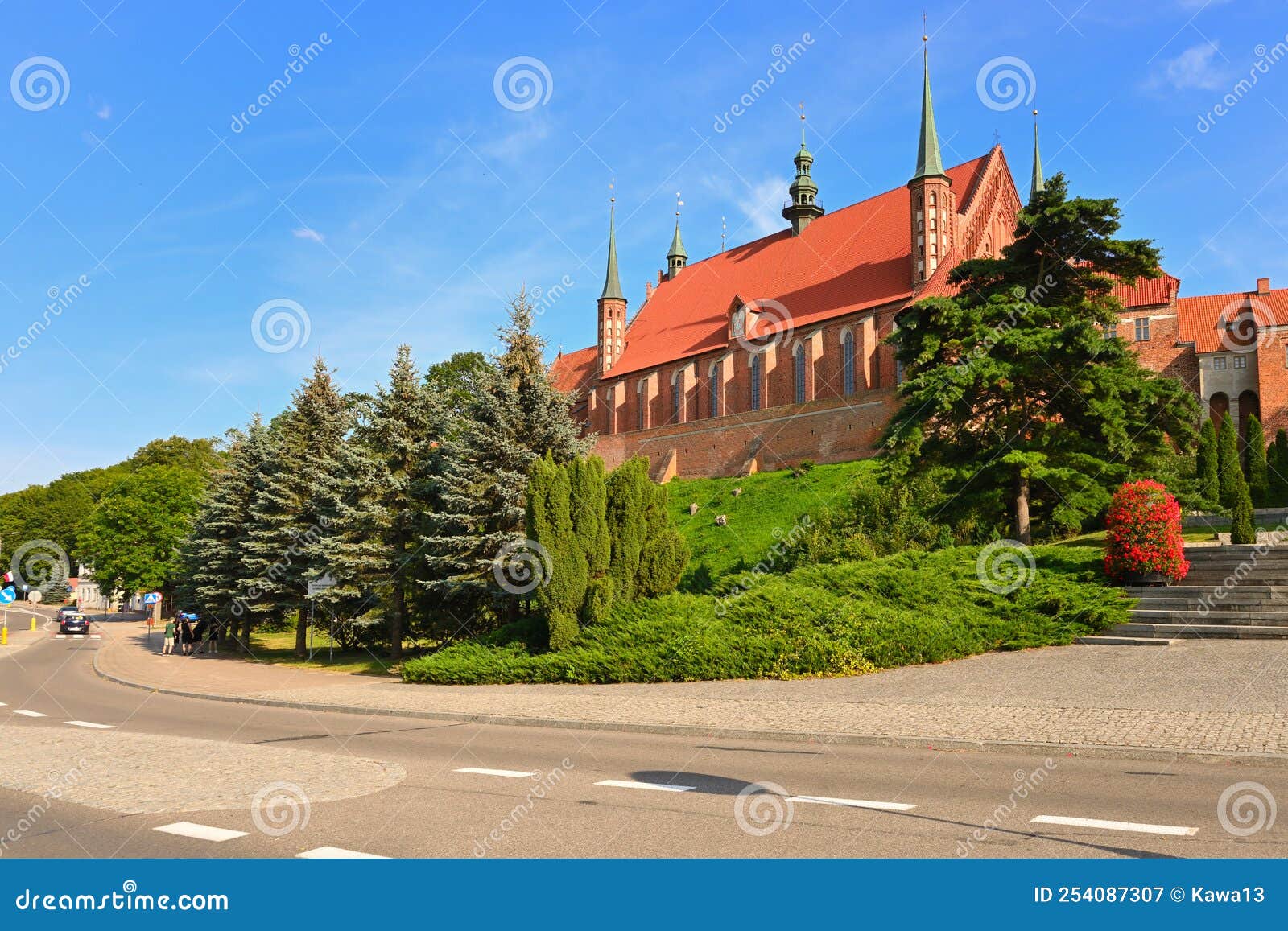 The Cathedral Complex in Frombork Editorial Photography - Image of ...