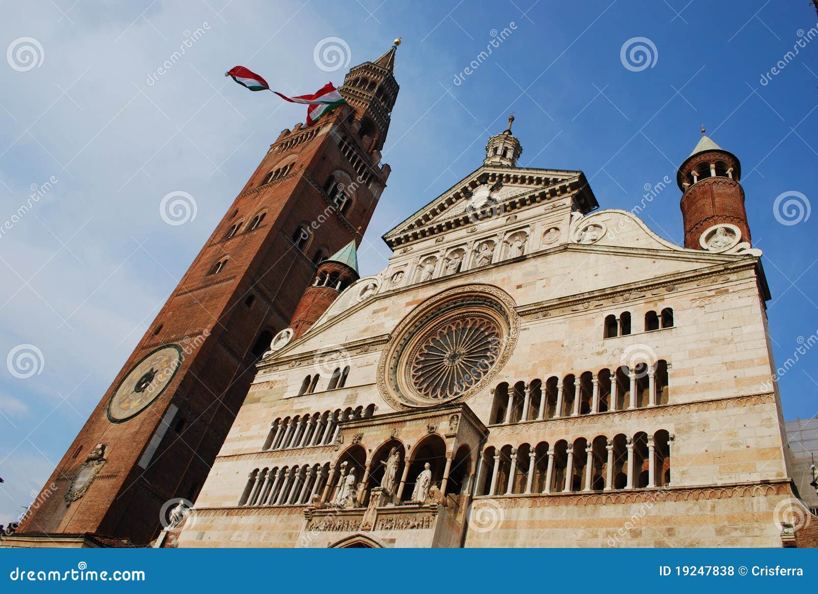 Cathedral, Cremona stock photo. Image of europe, culture - 19247838