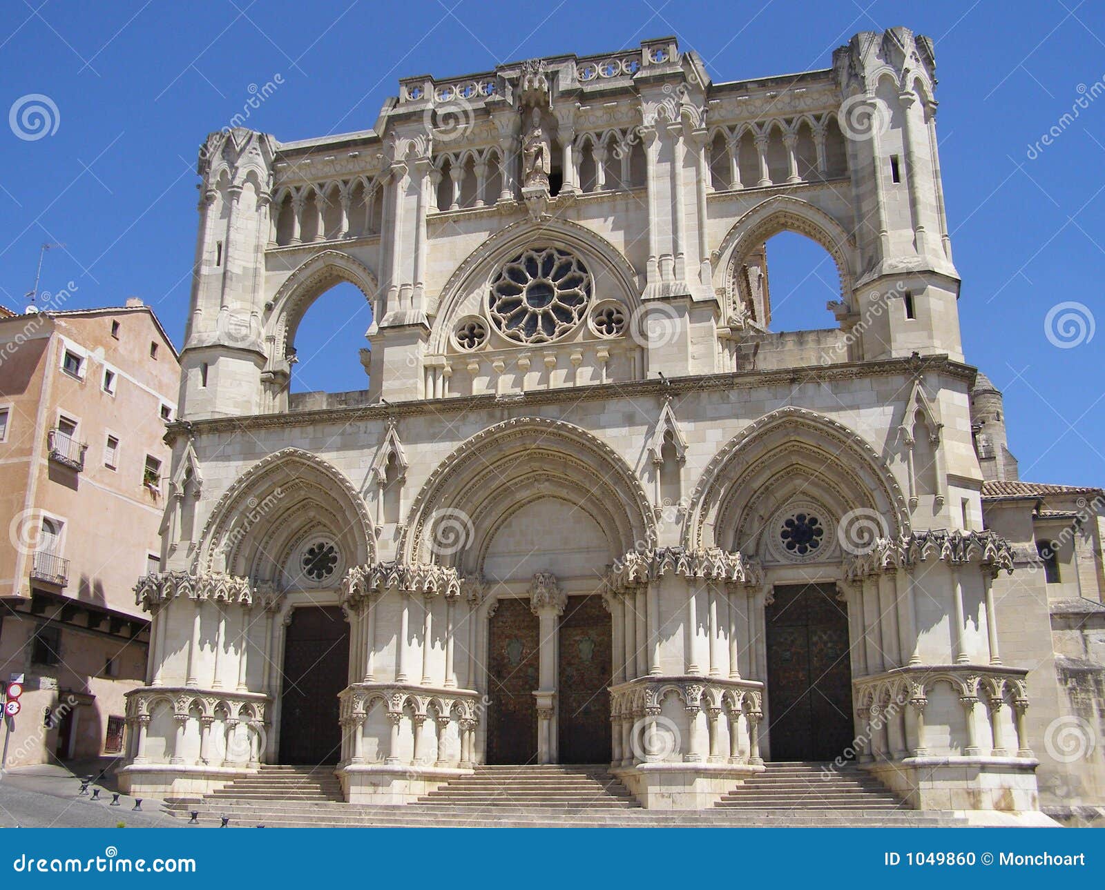 Cathedral of Cuenca stock photo. Image of rural, church - 1049860