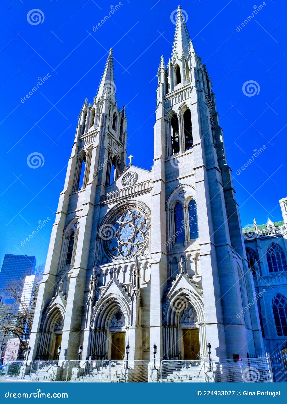 Cathedral Denver. Colorado stock image. Image of denver - 224933027