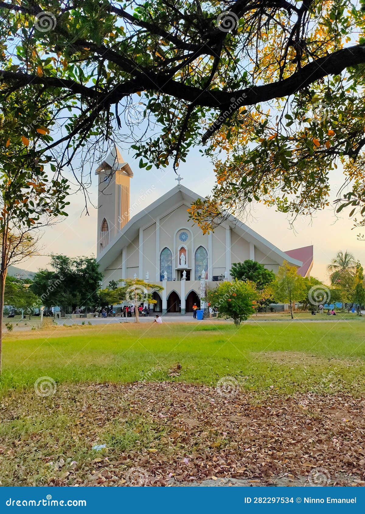 Cathedral of Dili - Timor Leste Editorial Stock Image - Image of leste ...