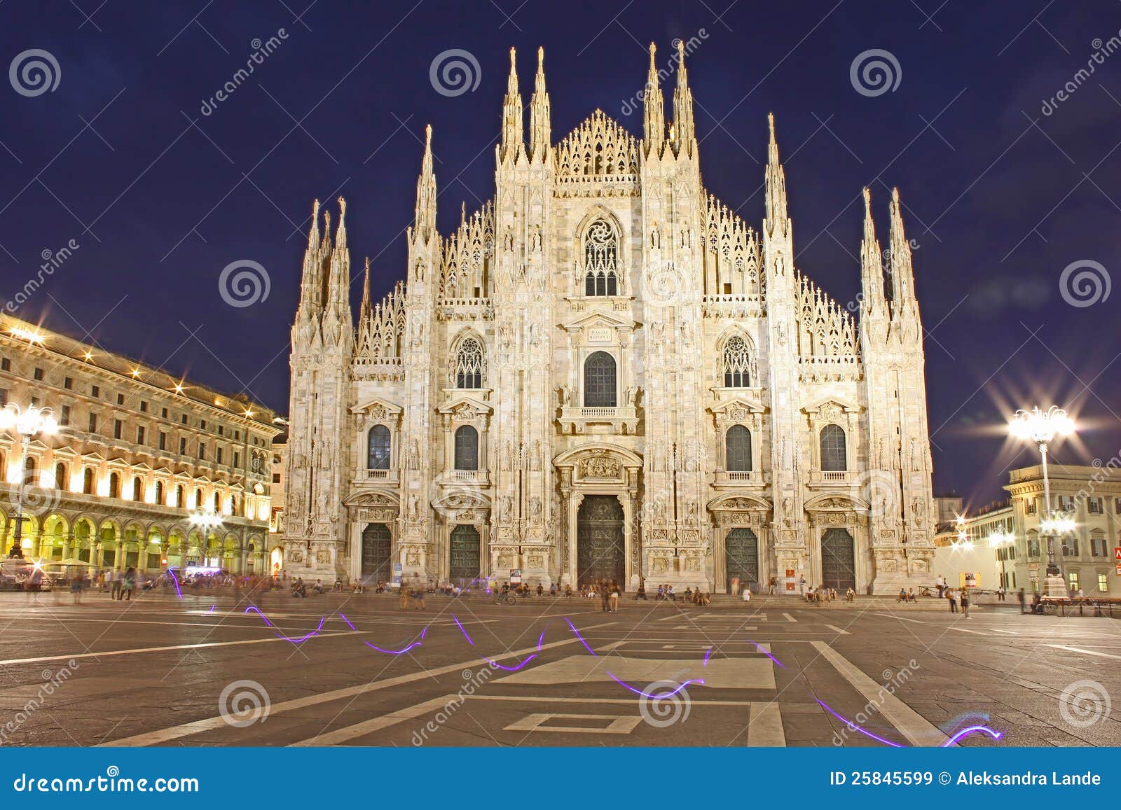 Cathedral Dome taken Milan stock image. Image of ancient - 25845599