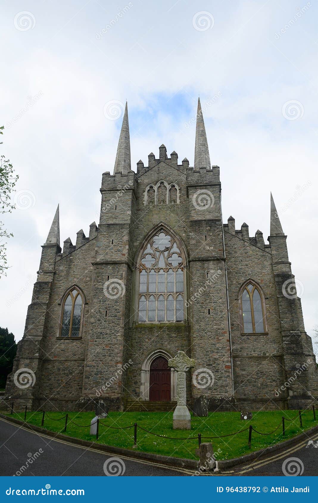 Cathedral, Downpatrick, Northern Ireland Stock Photo - Image of ...