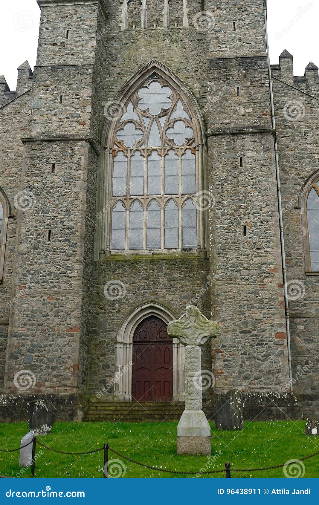 Cathedral, Downpatrick, Northern Ireland Stock Image - Image of ...