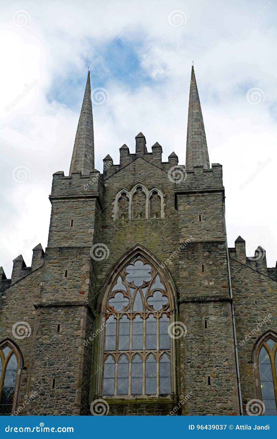 Cathedral, Downpatrick, Northern Ireland Stock Image - Image of ...