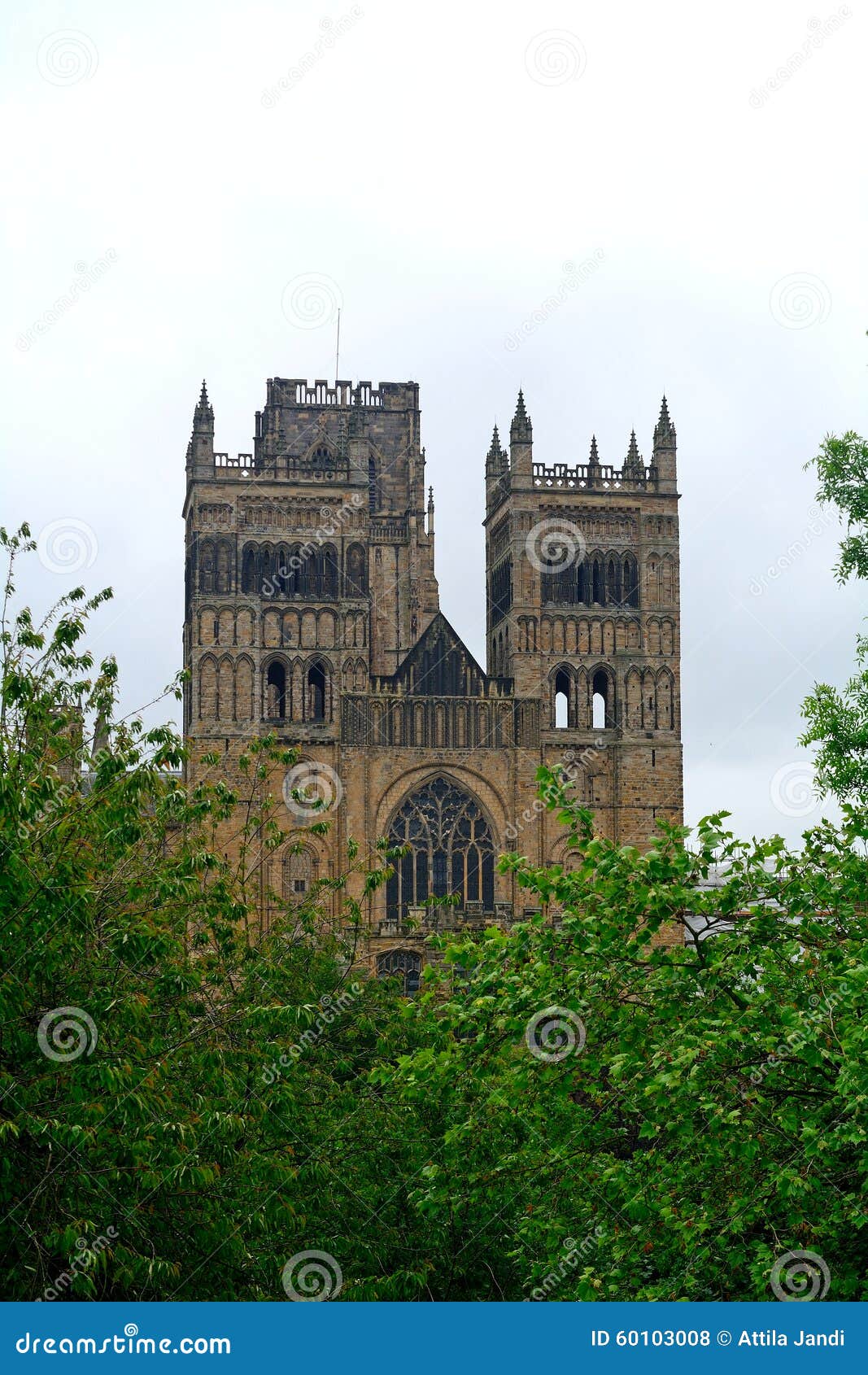 Cathedral, Durham, England stock photo. Image of medieval - 60103008