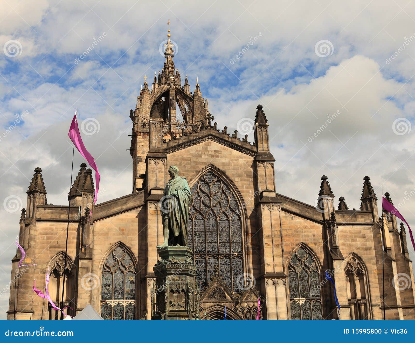 Cathedral in Edinburgh, Scotland Stock Photo - Image of ancient, great ...