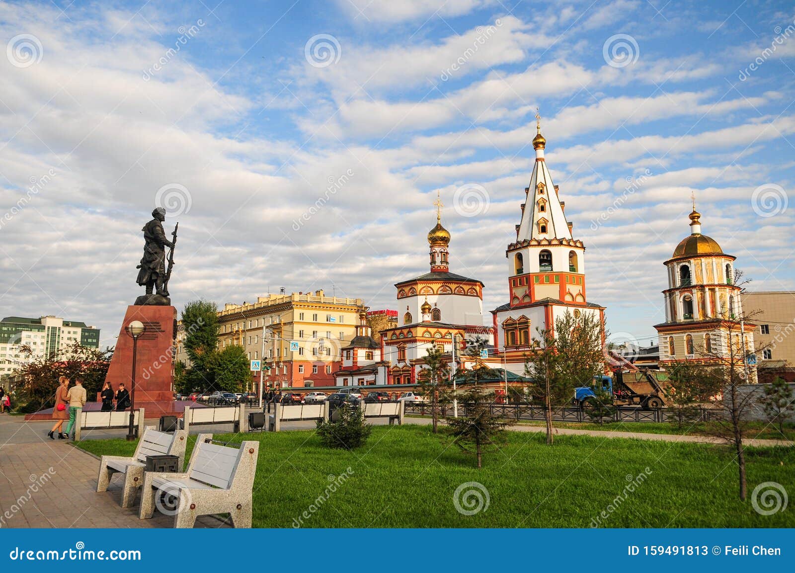 The Cathedral of the Epiphany Editorial Stock Photo - Image of faith ...