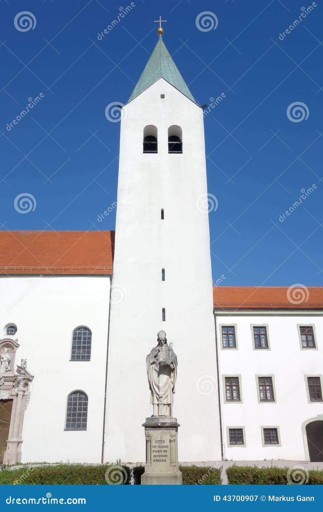Cathedral of Freising stock image. Image of tourist, germany - 43700907
