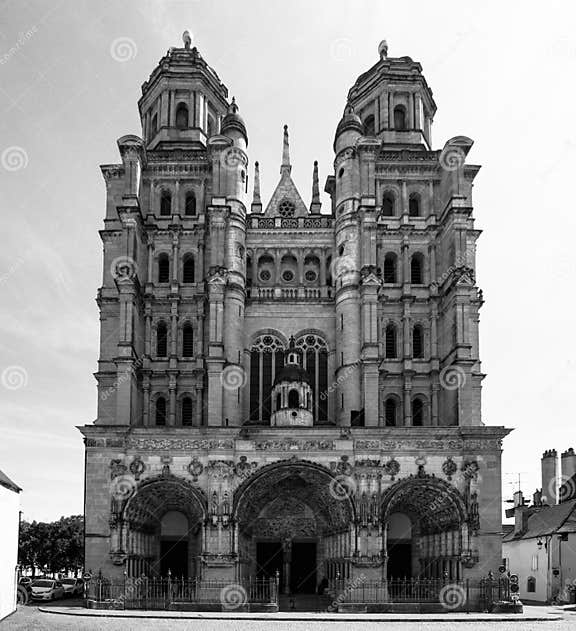 Cathedral front view stock photo. Image of religion - 243013726