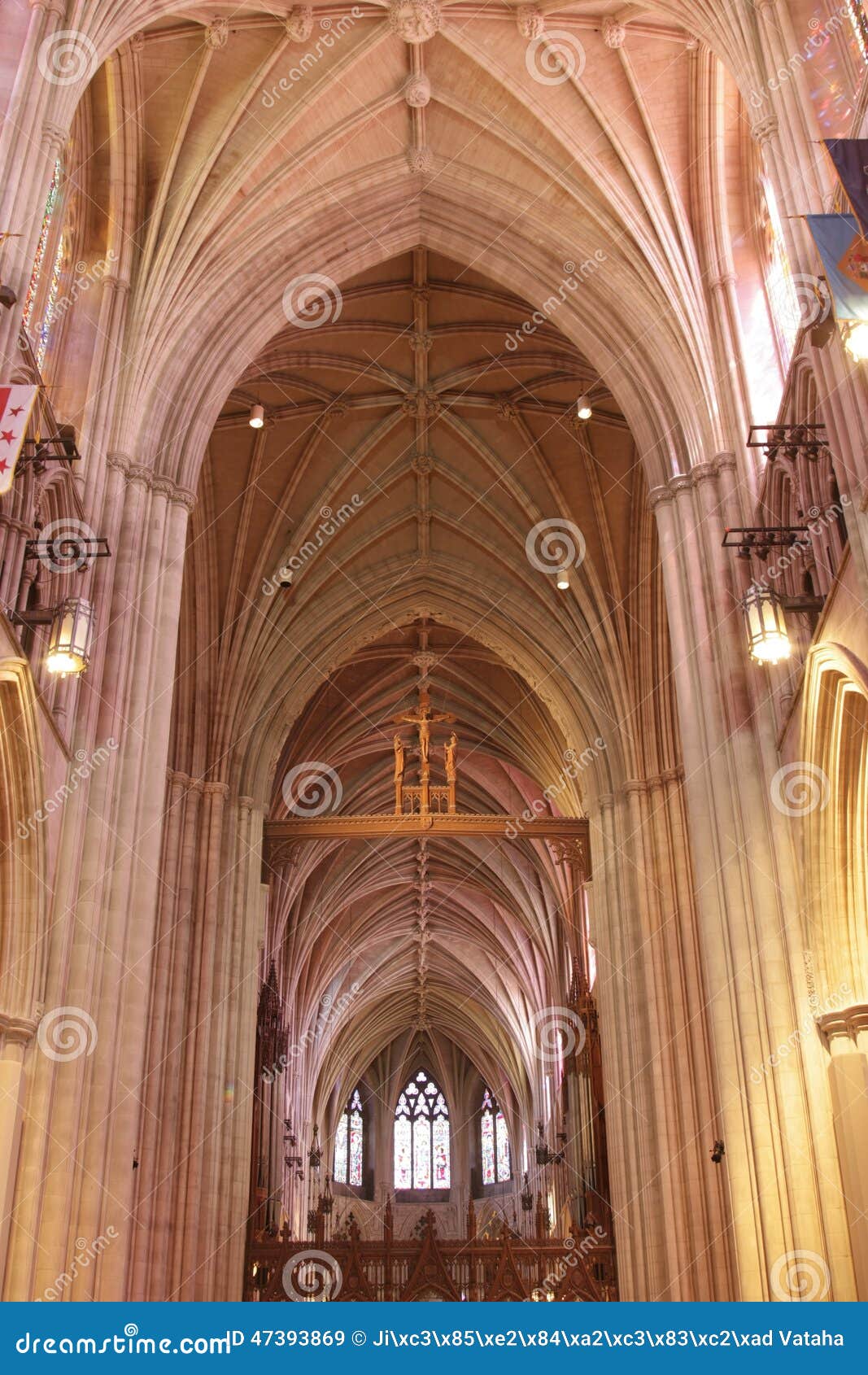 Cathedral Hall Ceiing Window Editorial Stock Image - Image of cathedral ...