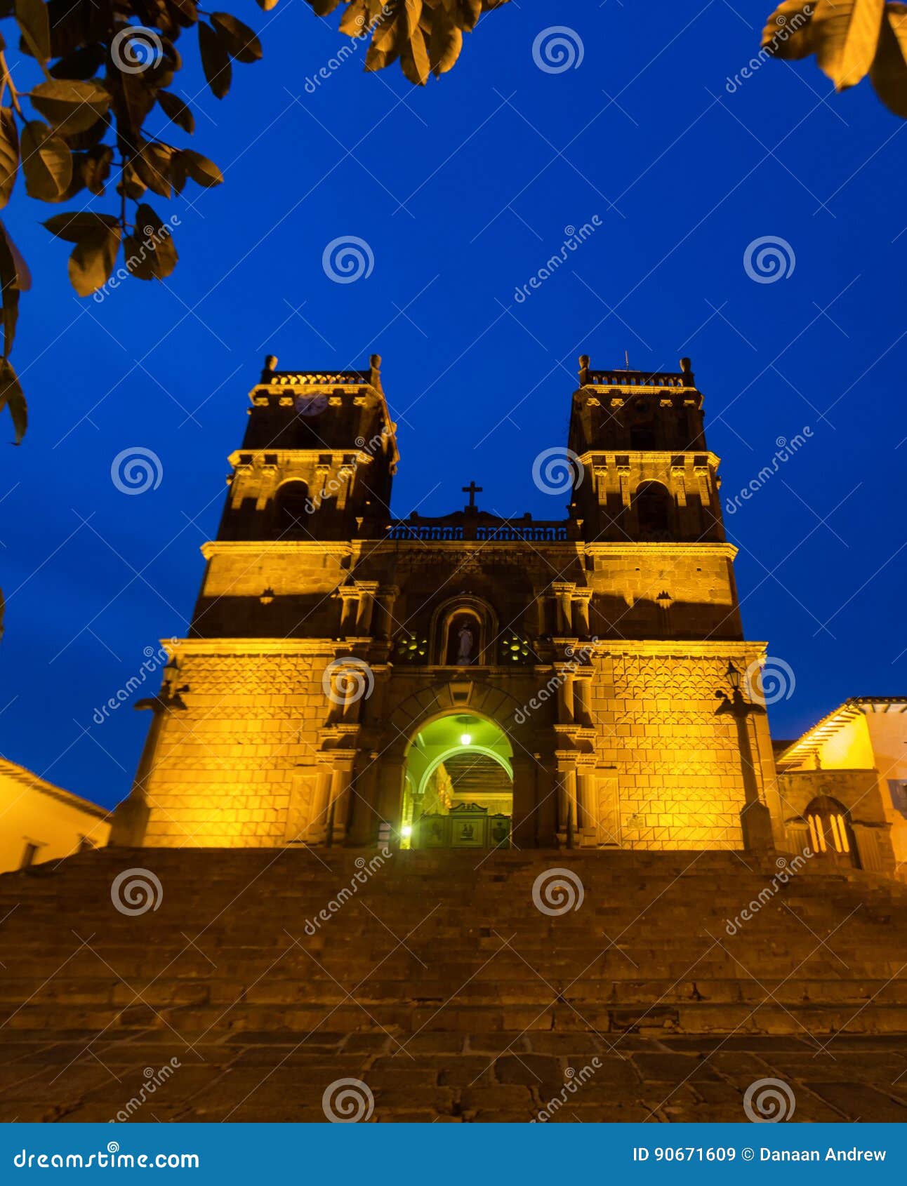 Barichara cathedral stock image. Image of building, barichara - 90671609