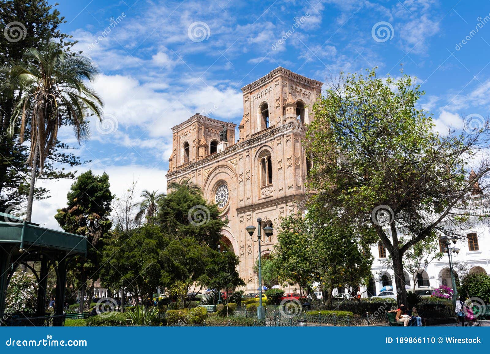 Cathedral of the Immaculate Conception Surrounded by Greenery Under the ...