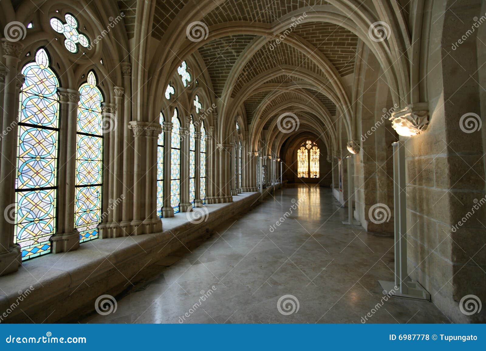 Cathedral interior stock photo. Image of indoor, spain - 6987778
