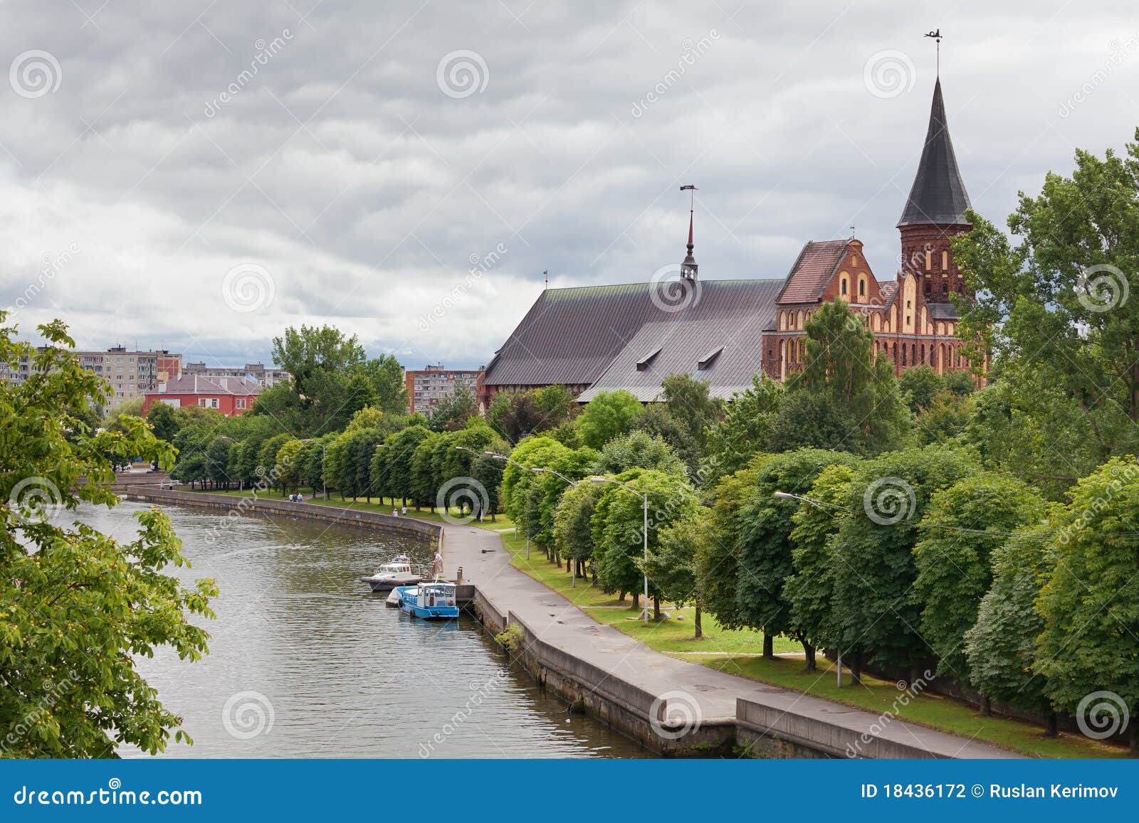 Cathedral. Kaliningrad, Russia Stock Photo - Image of building, island ...