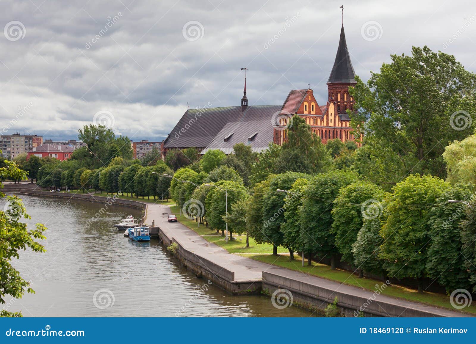 Cathedral. Kaliningrad, Russia Stock Photo - Image of church ...