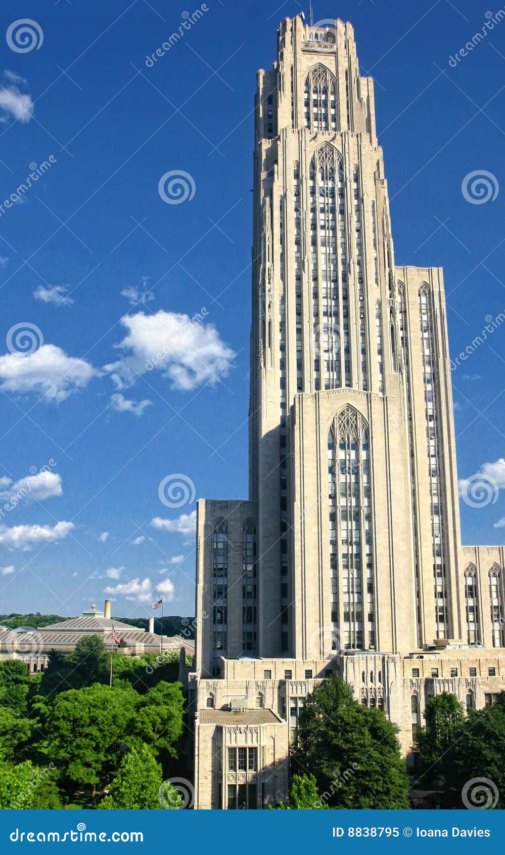 Cathedral of Learning, Pittsburgh, Pa Stock Image - Image of work ...