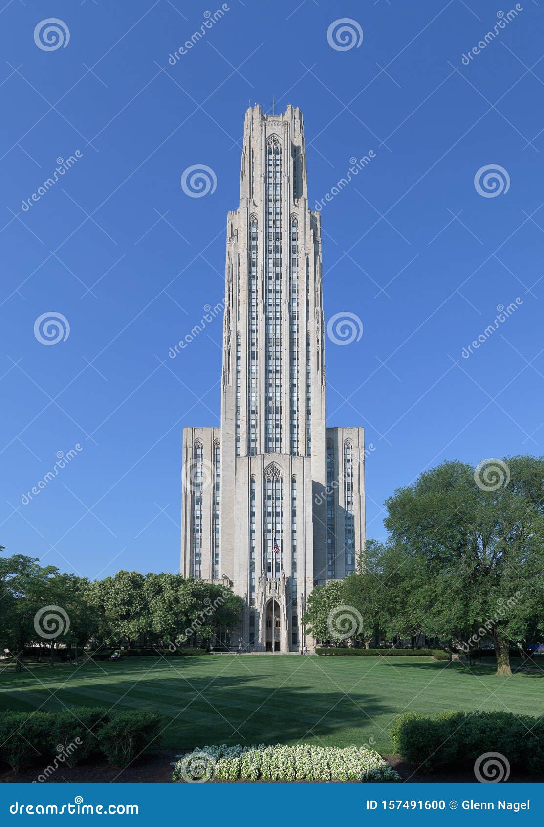 Cathedral of Learning Tower Editorial Image - Image of pittsburgh ...