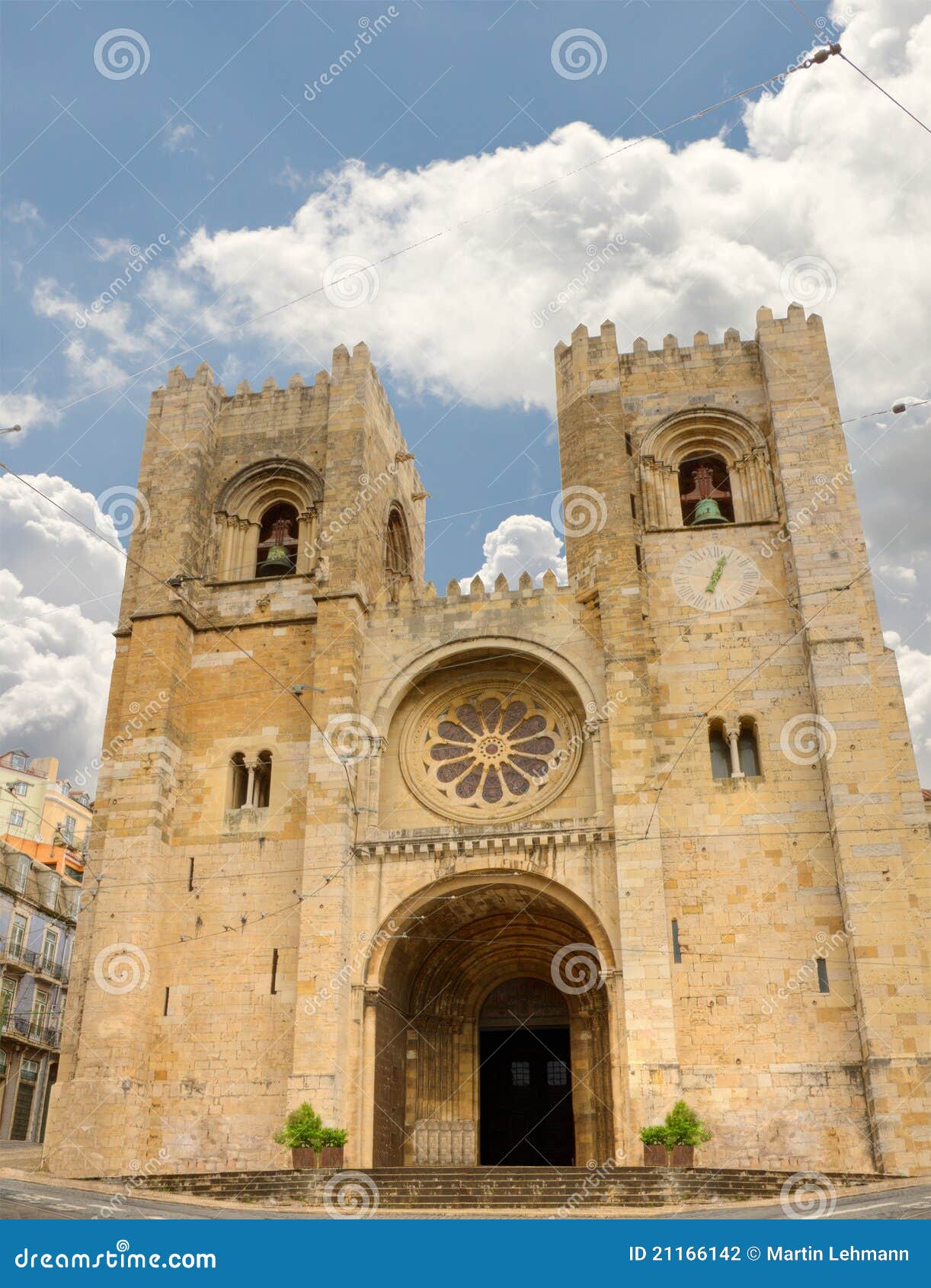 Cathedral of Lisbon, Portugal Stock Photo - Image of pillar, historic ...