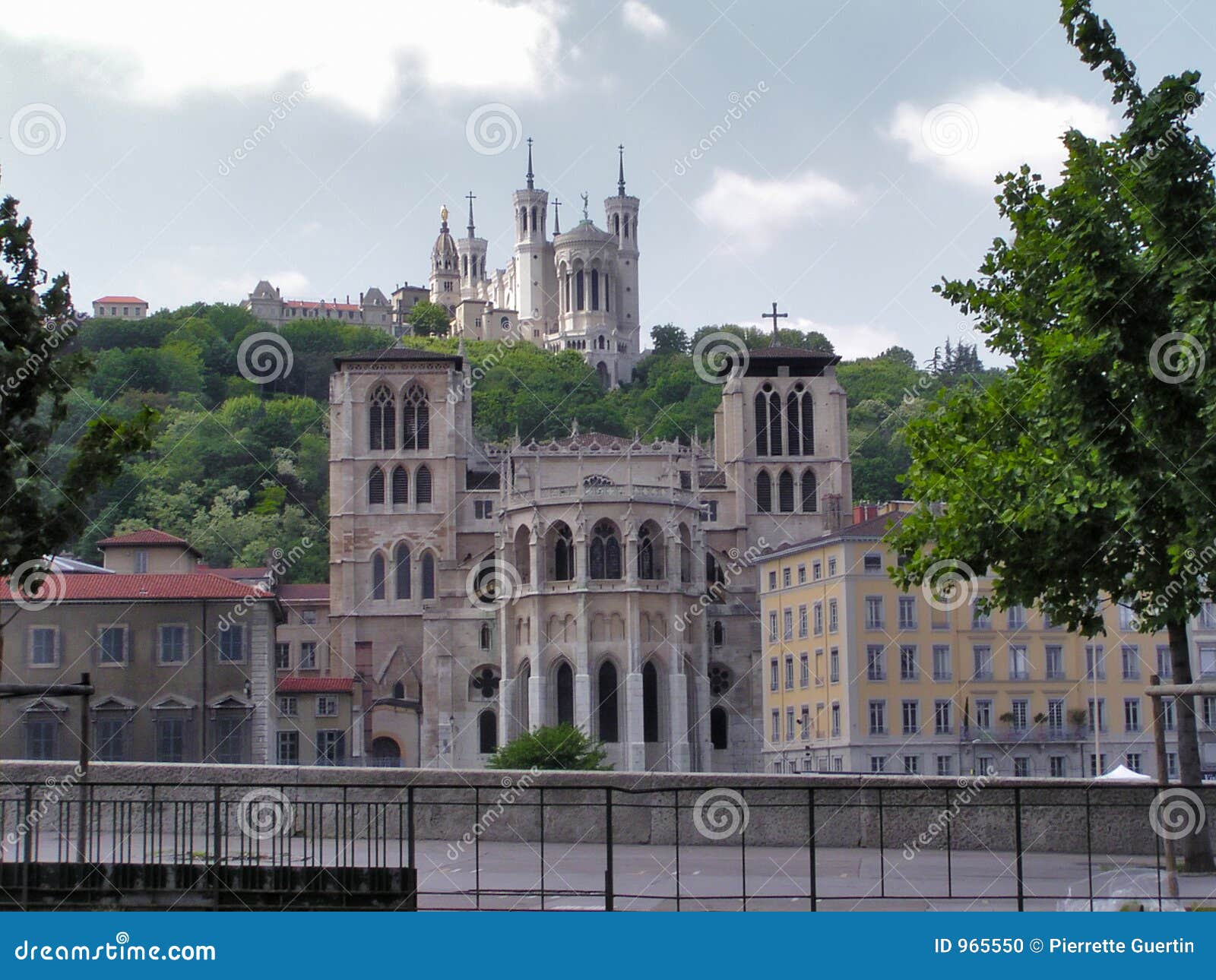 Cathedral of Lyon stock photo. Image of public, aged, architecture - 965550