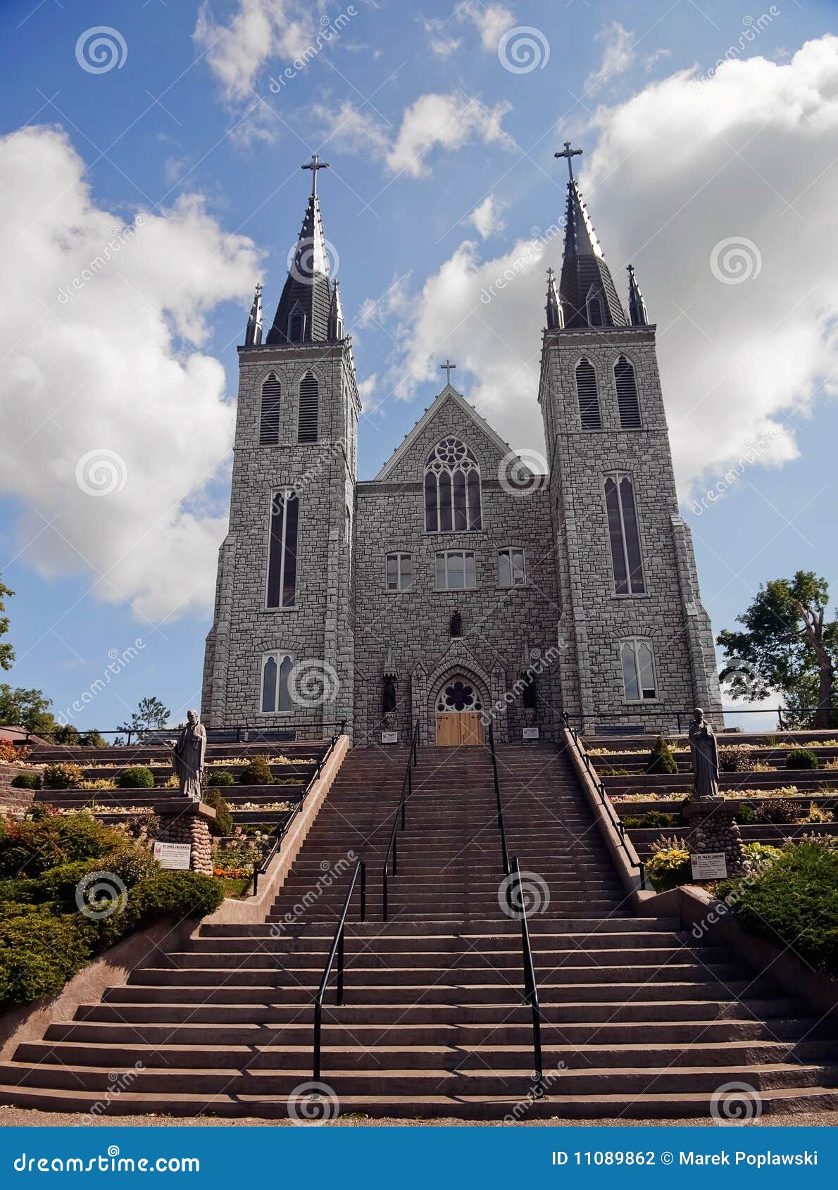 Cathedral in Midland Ontario Stock Photo - Image of country, catholic ...