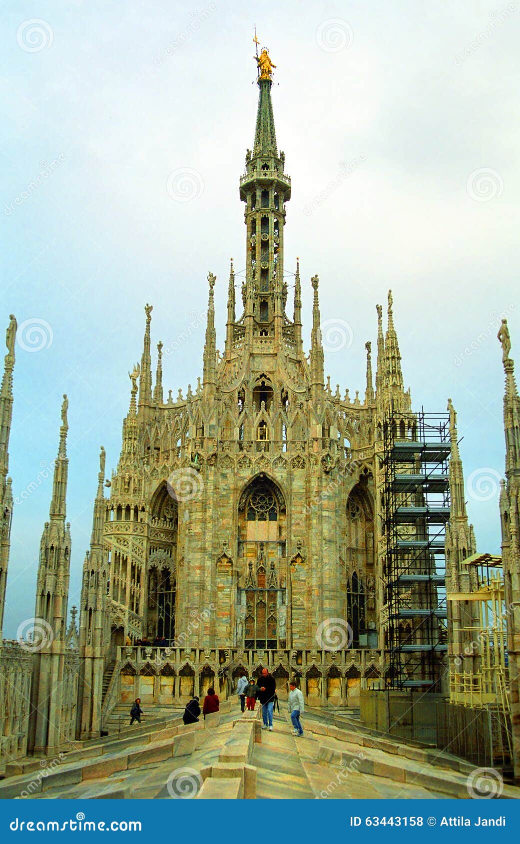 Cathedral, Milan, Italy editorial stock photo. Image of milan - 63443158