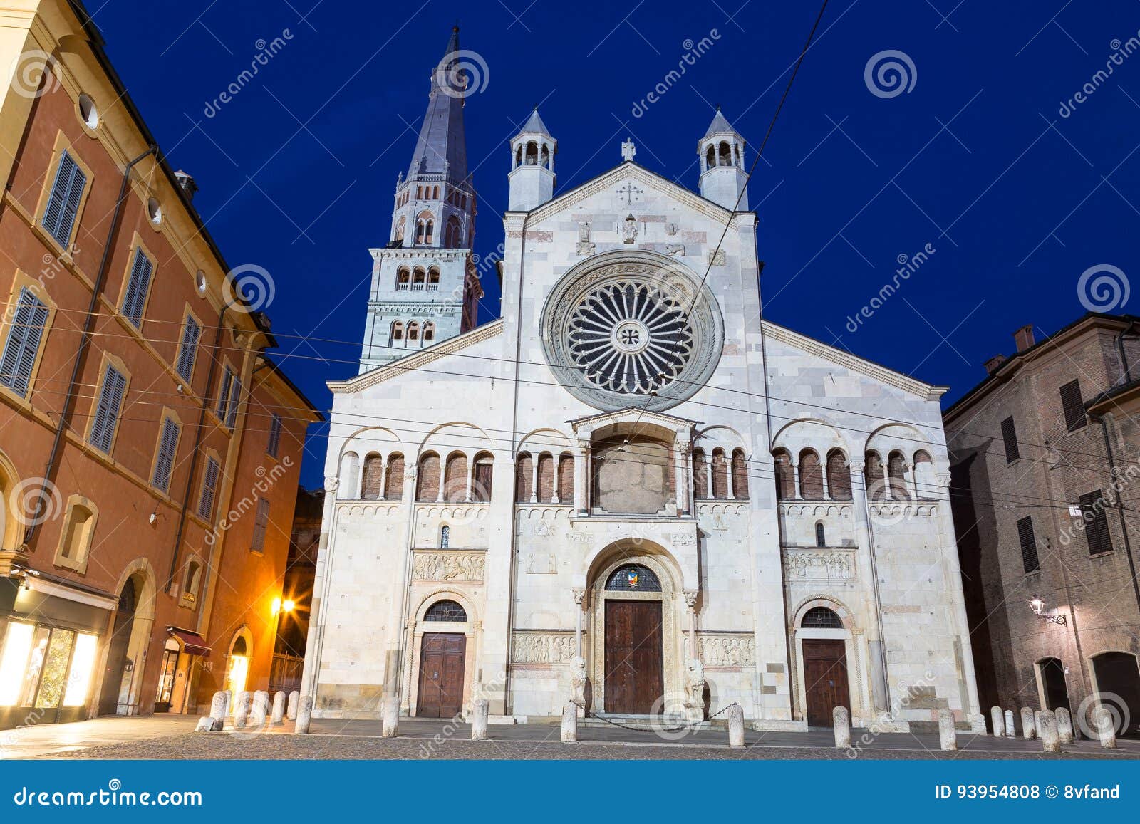Cathedral of Modena Emilia Romagna Italy Stock Photo - Image of emilia ...