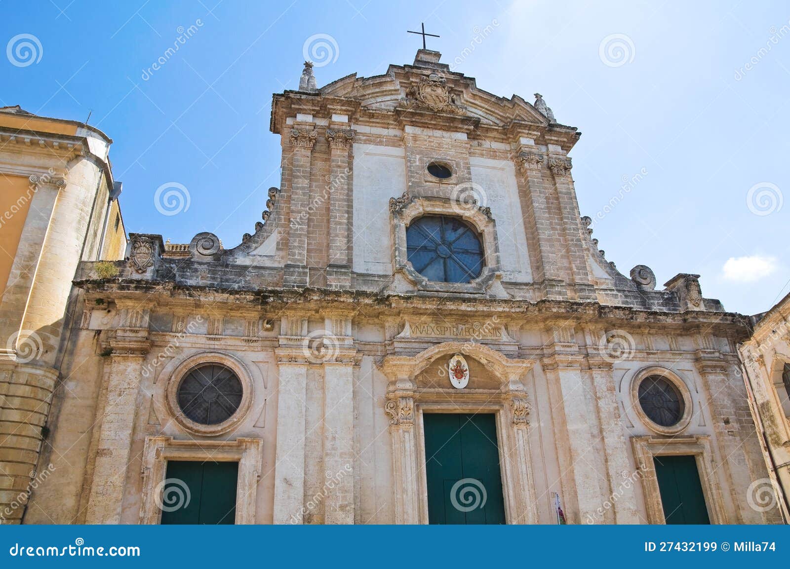 Cathedral of Nardo. Puglia. Italy Stock Image - Image of monument ...