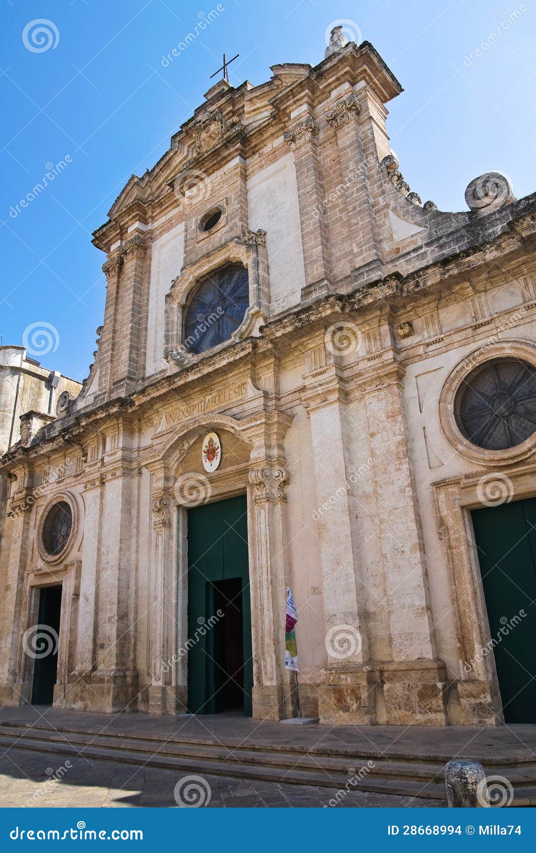 Cathedral of Nardo. Puglia. Italy Stock Photo - Image of italy ...