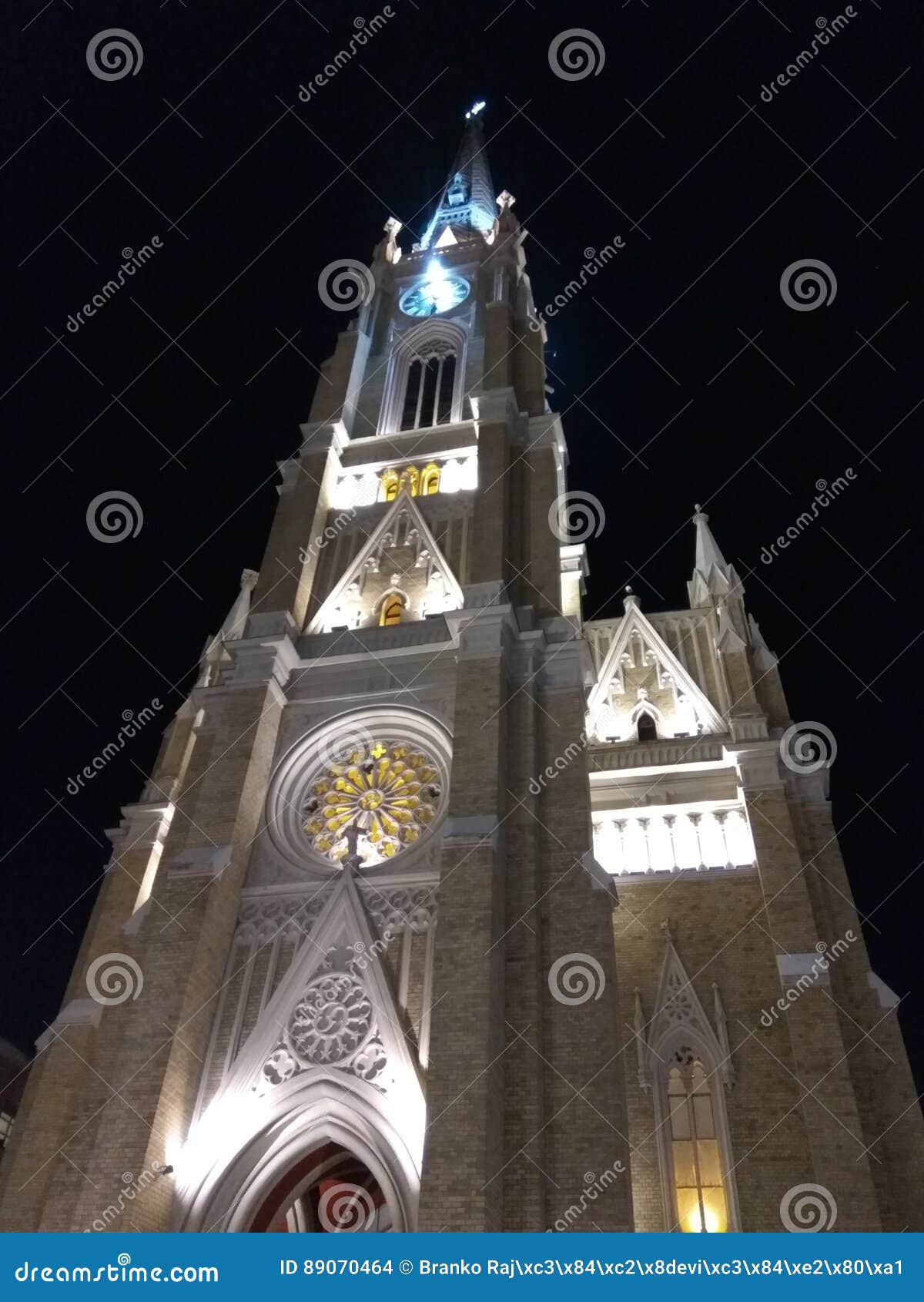 Cathedral in Novi Sad stock photo. Image of serbia, novi - 89070464