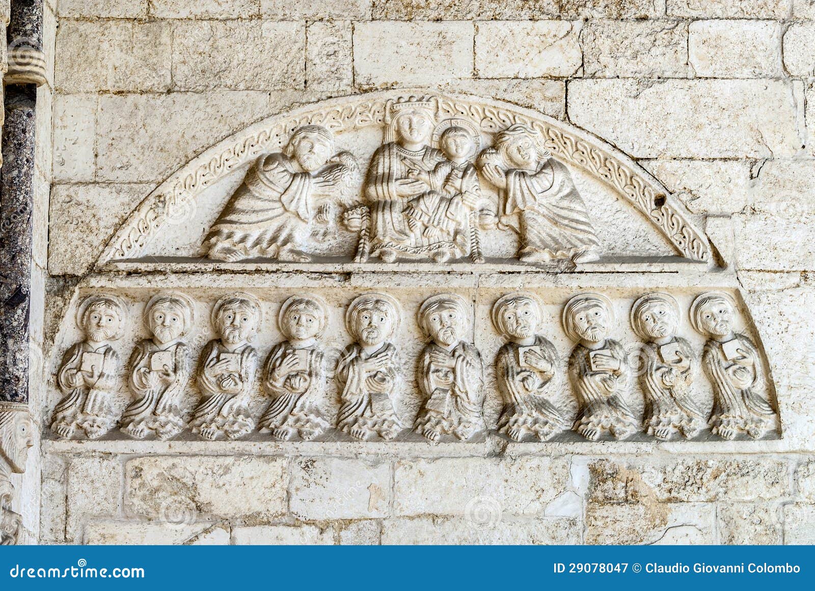 Cathedral of Osimo (Ancona) Stock Image - Image of osimo, christian ...