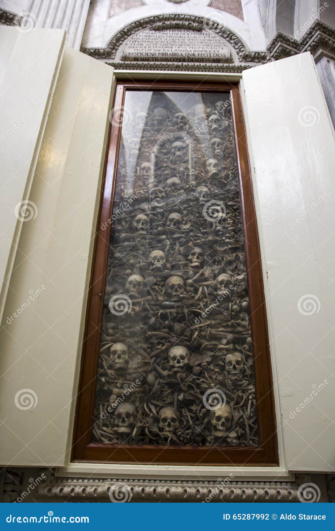 Cathedral of Otranto: the Bones of the Martyrs Stock Photo - Image of ...