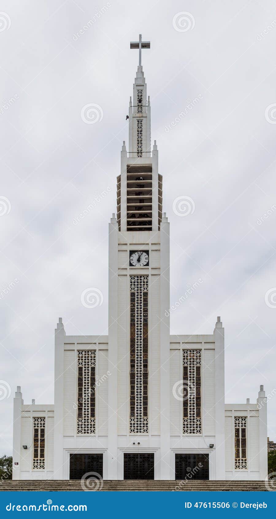 Cathedral of Our Lady of the Immaculate Conception Stock Photo - Image ...
