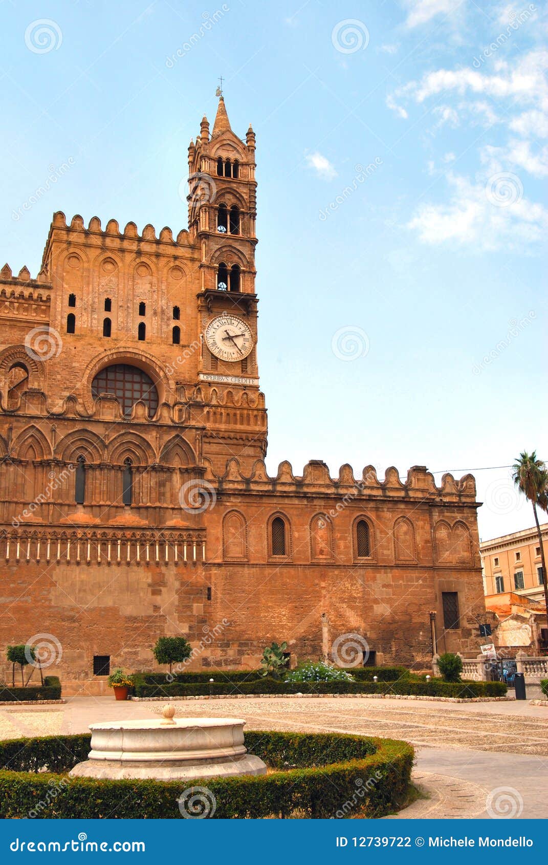 Cathedral of Palermo stock photo. Image of ancient, barocco - 12739722