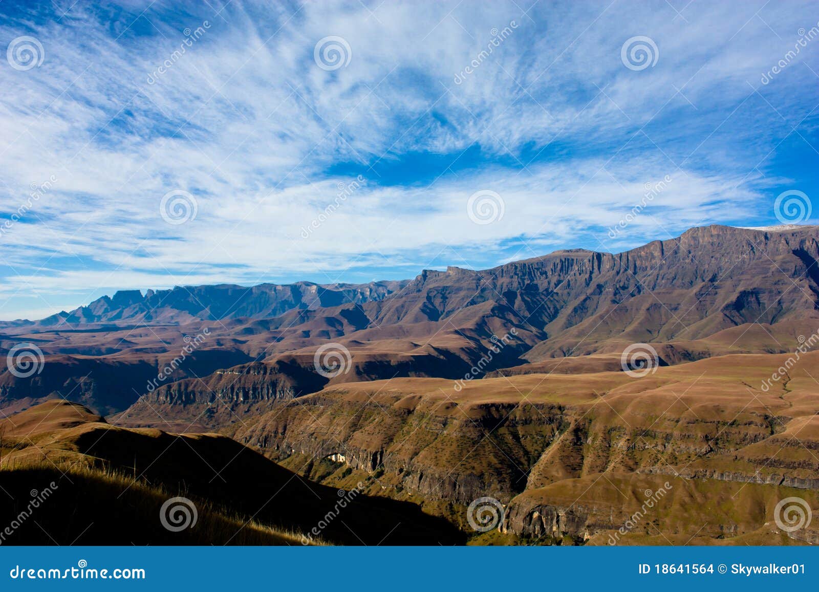 Cathedral Peak, Drakensberg Mountains, KZN, South Africa Stock Image ...