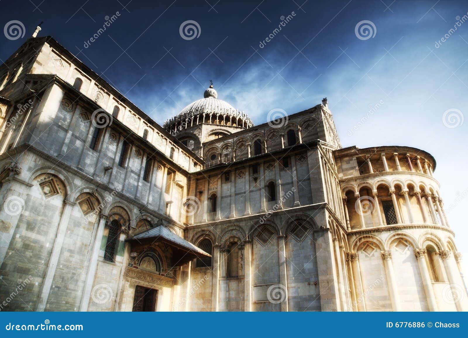 Cathedral in Pisa Italy stock photo. Image of building - 6776886