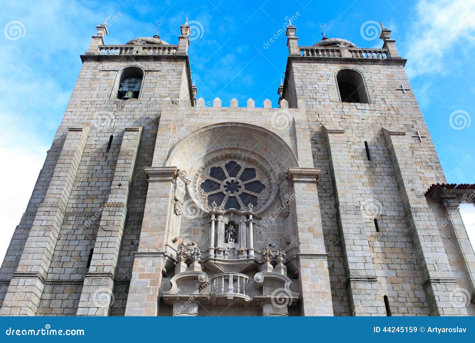 The Cathedral in Portugal stock image. Image of europe - 44245159