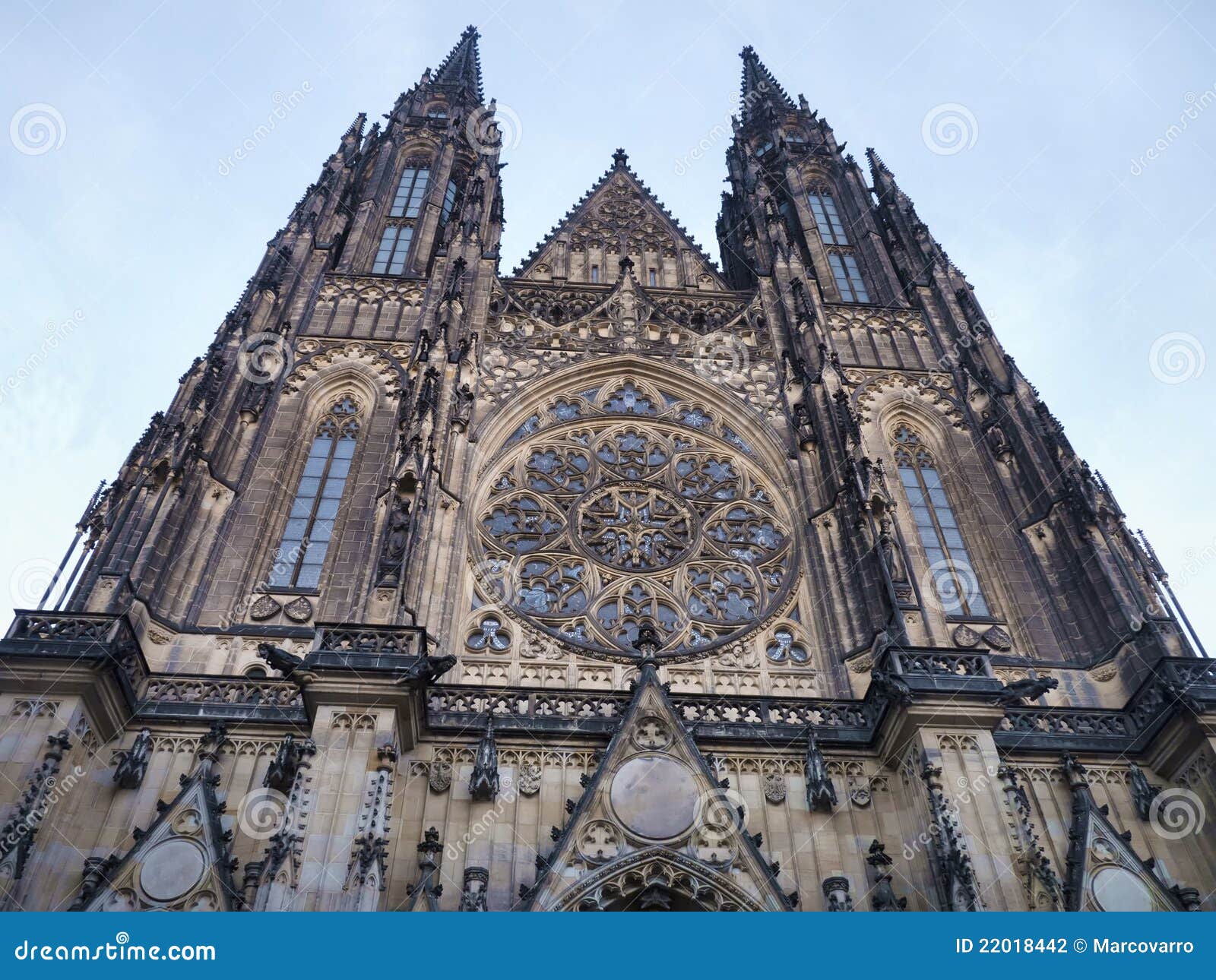 Cathedral in Prague stock photo. Image of prague, baroque - 22018442