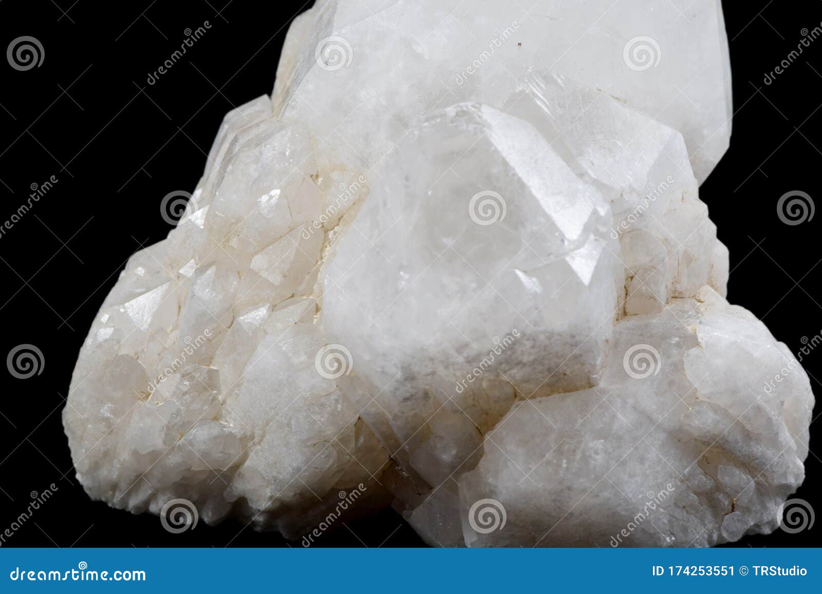 Cathedral Quartz Cluster Closeup Stock Image - Image of quartz ...