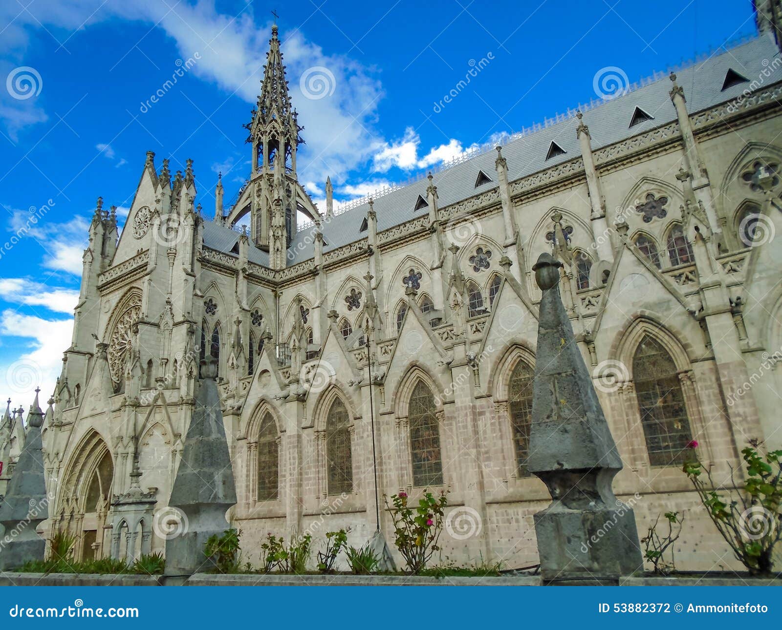 Cathedral of Quito, Ecuador Stock Photo - Image of catholic, sacred ...