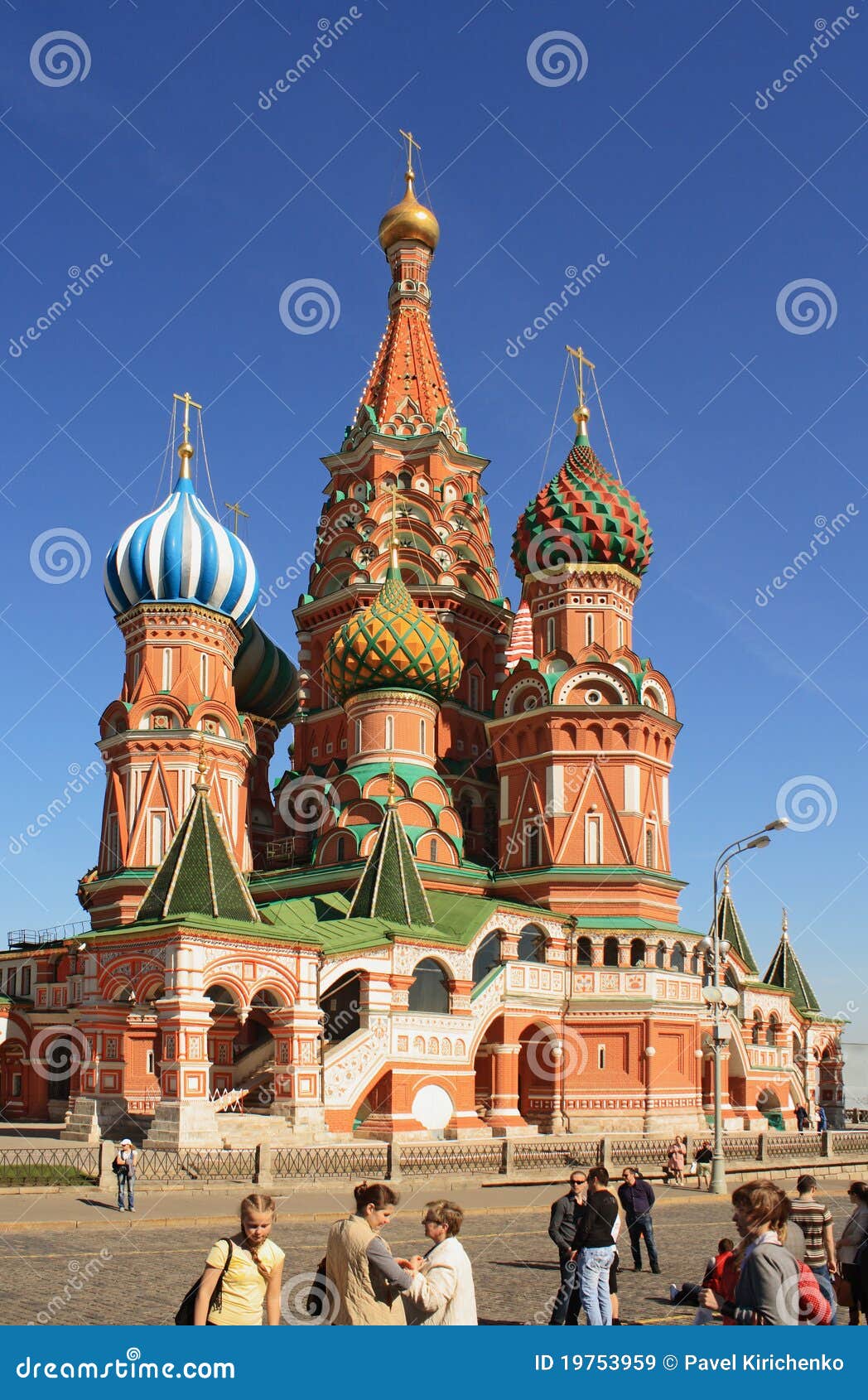 Cathedral at the Red Square Editorial Stock Image - Image of ...