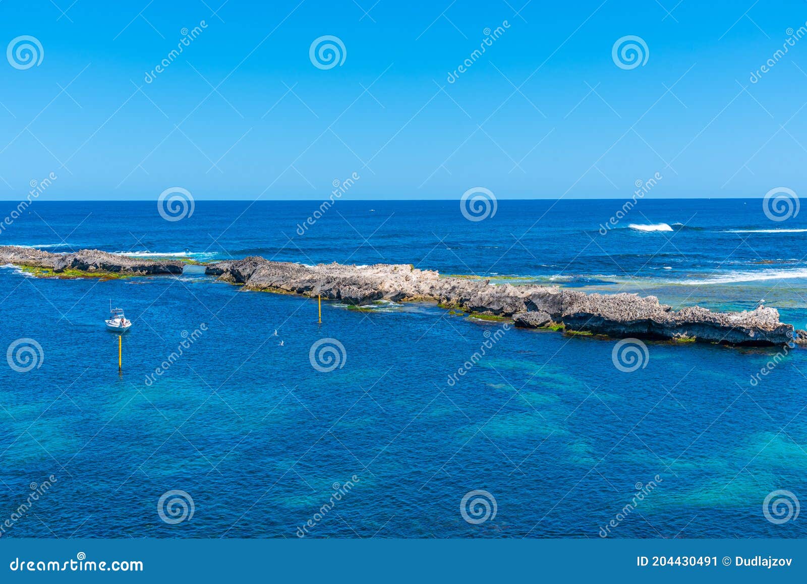 Cathedral Rocks at Rottnest Island in Australia Stock Image - Image of ...