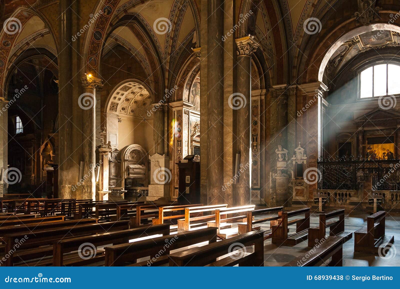 Cathedral in Rome, Italy editorial stock photo. Image of europe - 68939438